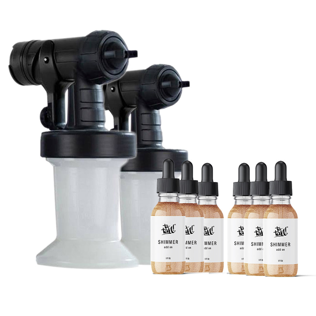 SHIMMER Add On Package Plus Spray Tan Gun – Ta-Tan!